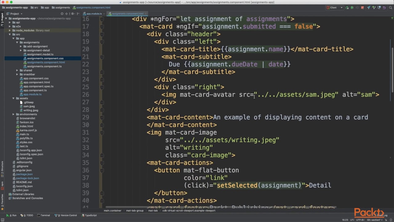 Learning Angular 7 : Virtual Scrolling | packtpub.com