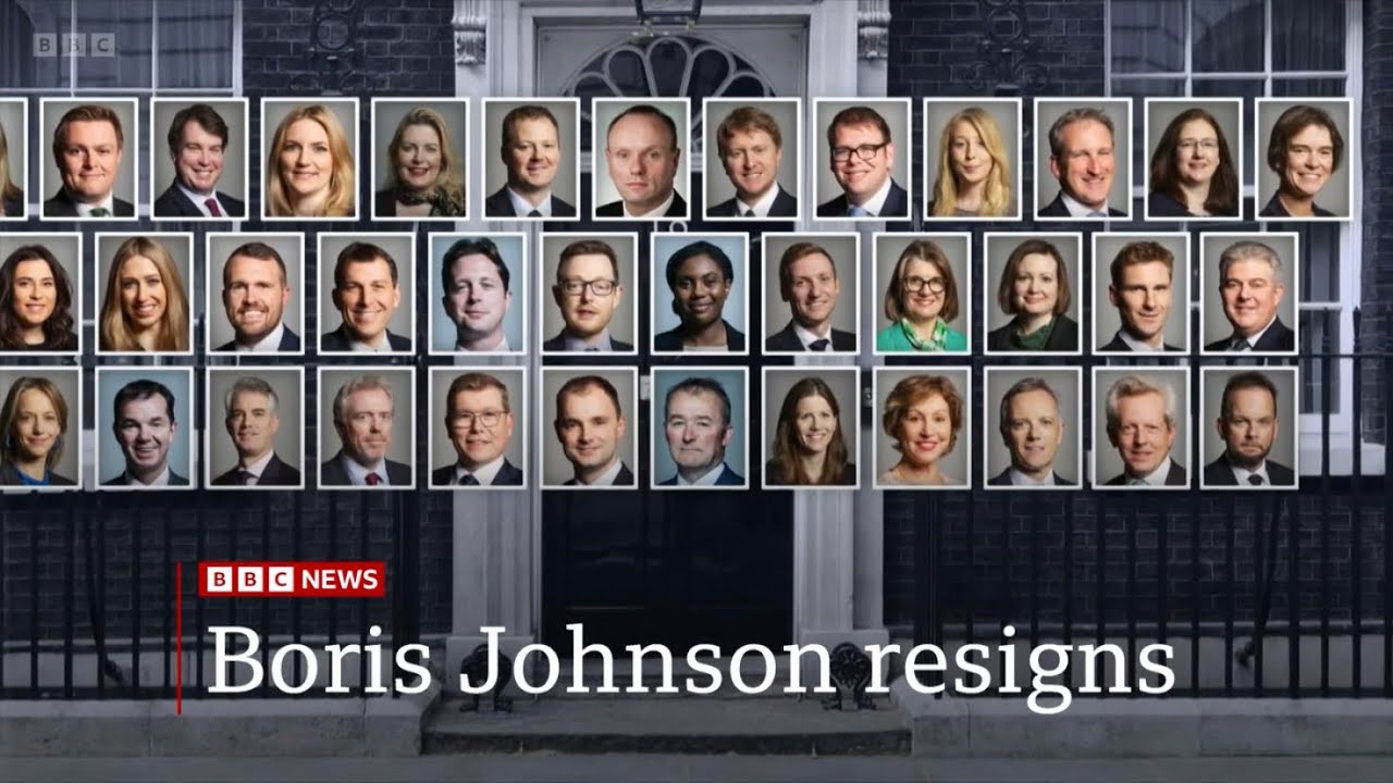 BBC News at Ten | 7th July 2022 | Boris Johnson Resigns