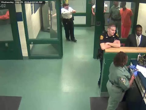 Keith Gaillard jail booking video 2
