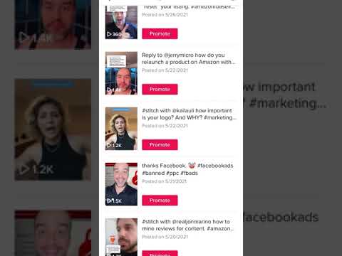 How To Use TikToks New Promote Function To Grow Your Audience