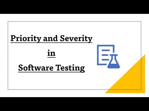 Priority and Severity in software Testing