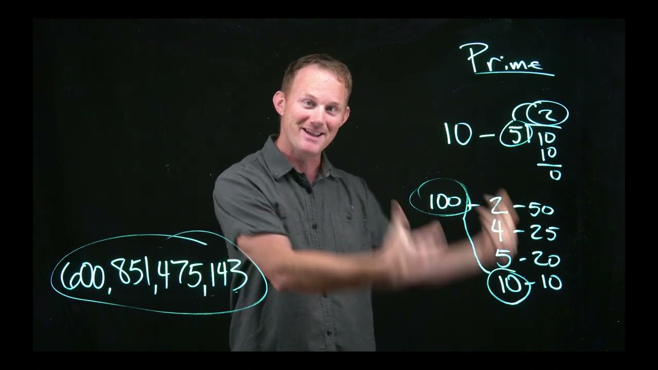 Project Euler #3  in Python - fun with math and some clever programming