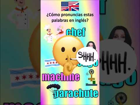 Words with CH and SH in English and translation to Spanish - FREE Spanish Lessons