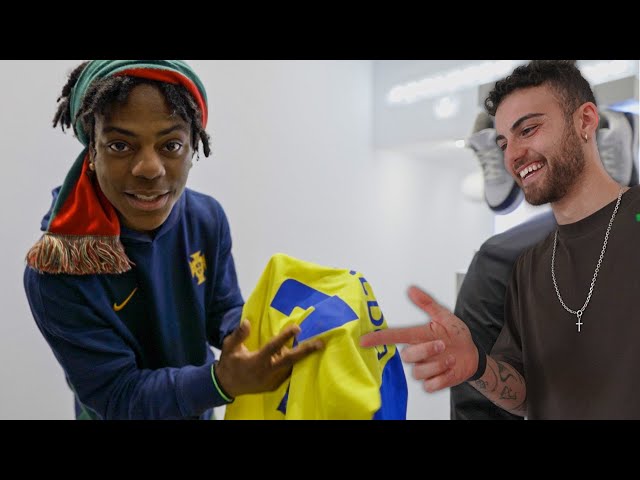 "Nobody has it" - IShowSpeed celebrates after getting a Ronaldo-signed ...