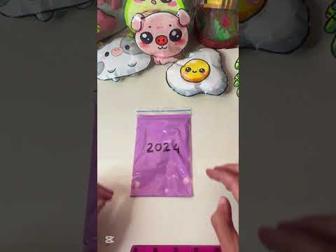 New year 2025 bag trick β¨π #magic #diy #cute #papercraft #crafts #thingstodo