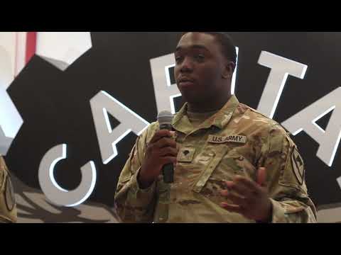 Field Artillery Autonomous Resupply Problem Panel at Army Applications Laboratory (2019) 🇺🇸