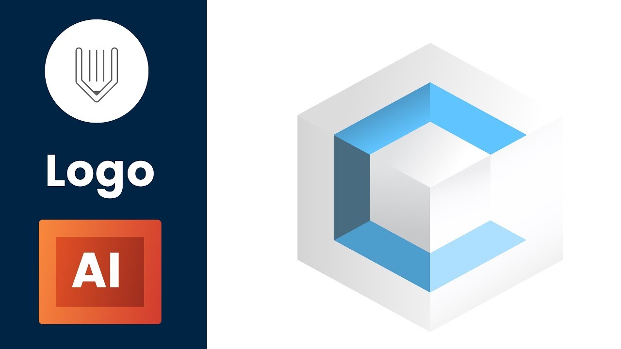 How to design a simple isometric logo in Adobe Illustrator