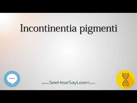 Incontinentia pigmenti ๐