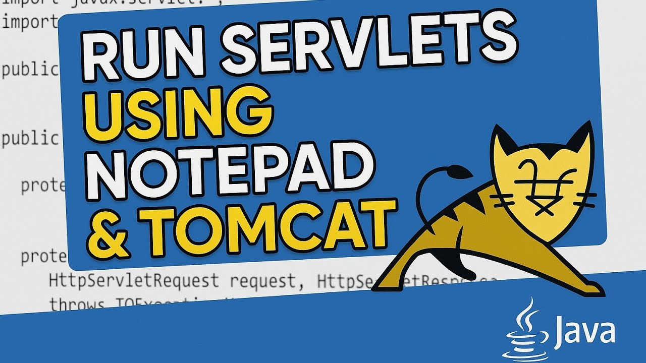 Java Servlet Tutorial | Deploy Your First Servlet on Apache Tomcat