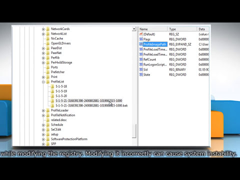 How to Fix :User profile service failed the logon. User profile cannot be loaded