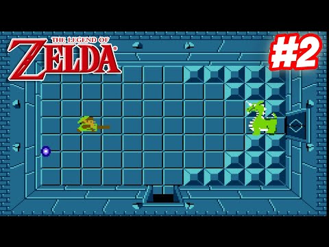 The Legend of Zelda (NES 1986) - Dungeon #1 walkthrough