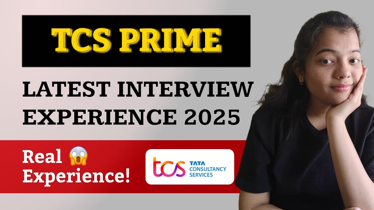 TCS PRIME Interview Experience 2025 | All Questions Revealed 🤯