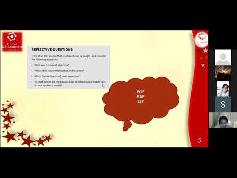 Webinar " Teaching ESP"
