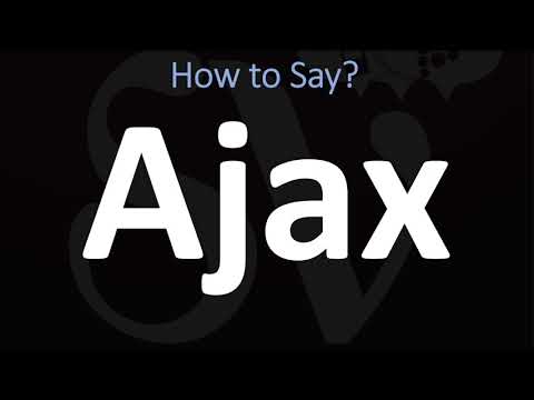 How to Pronounce Ajax? (CORRECTLY)