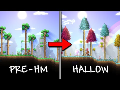 Steam Community :: Video :: So the Hallow Biome is possible in Pre ...