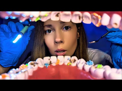ASMR Dentist Roleplay 🦷 Deep Teeth Cleaning and Checkup For Relaxation & Sleep 😴