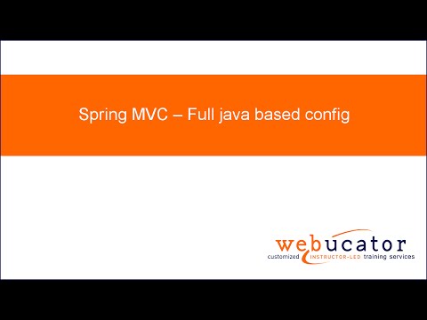 Spring MVC – Full java based config