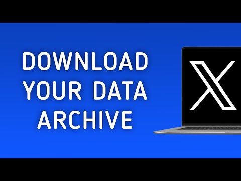 How To Download Your Data Archive On X (Twitter) On PC