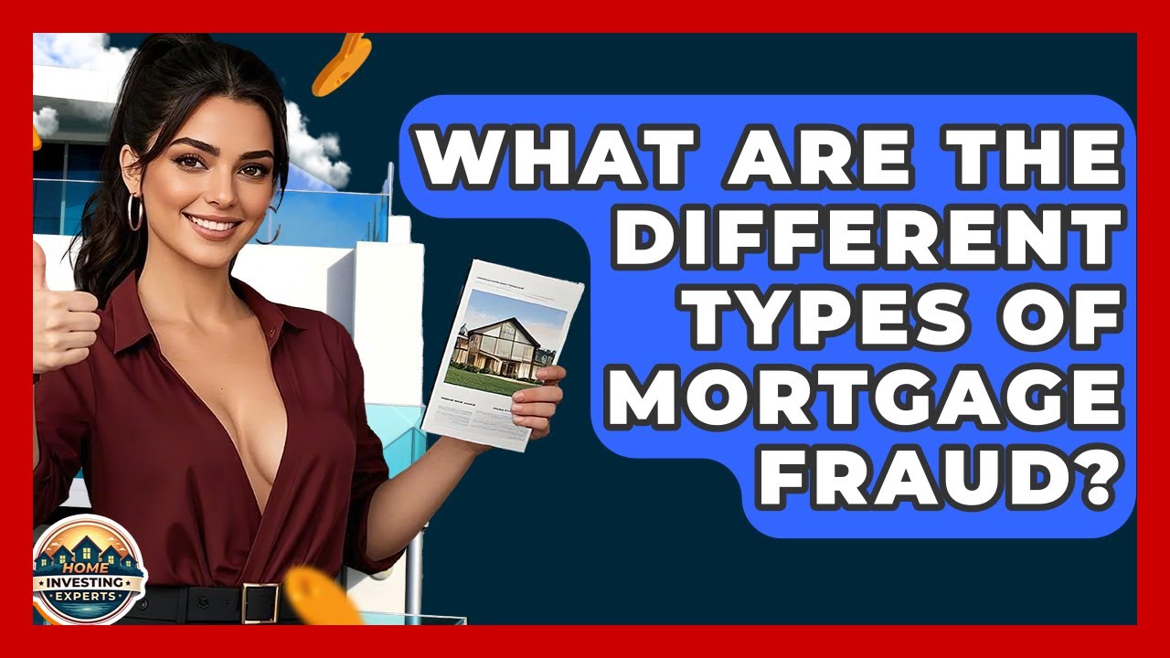 What Are The Different Types Of Mortgage Fraud? - Home Investing Experts