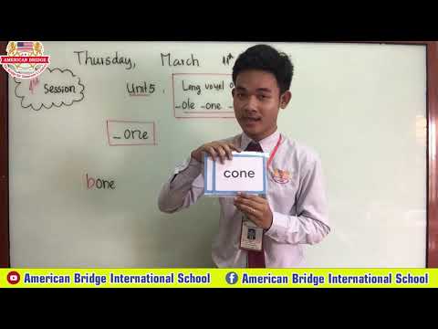 Level Kindergarten 3, Subject Jungle Phonics 3, Unit 5 -ole -one -ose, Pages 50 (1st session)