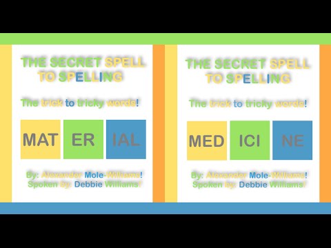 How To Spell Material & Medicine - The Secret Spell To Spelling