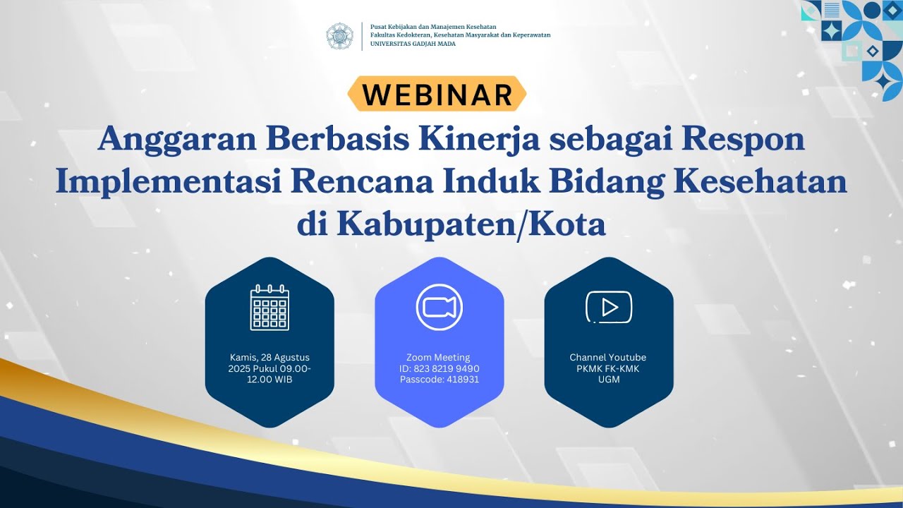 Anggaran Berbasis Kinerja sebagai Respon Implementasi Rencana Induk Bidang Kesehatan di Kabupaten