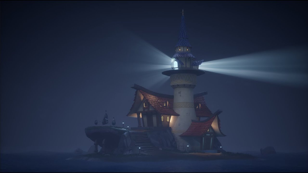 Mystic Lighthouse Diorama - 3D Environment Art