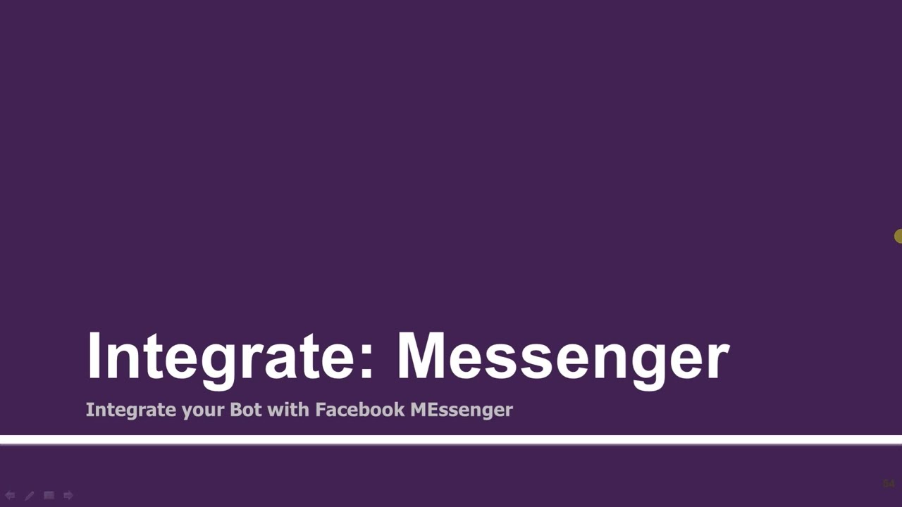 Integrate: Messenger | Part - 14 | Create Chatbots using Dialogflow(API.AI) & deploy on GCloud