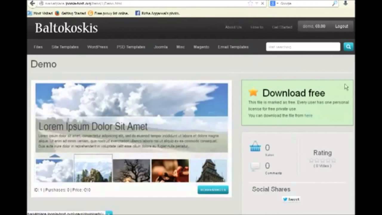 Themeforest Clone Script - Themeforest and Codecanyon Clone Script