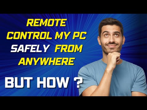 Remote Control your PC from Anywhere- Safely - with Chrome Remote Desktop - BUT HOW ?