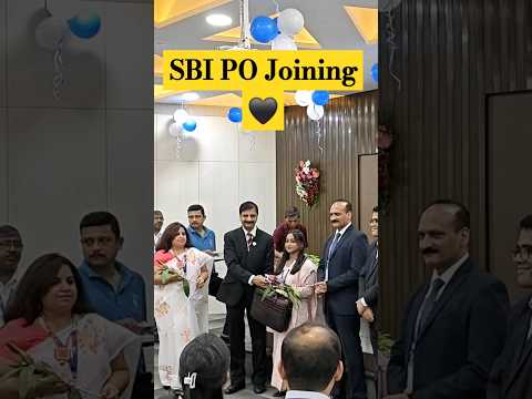 SBI PO 2023 joining π― #hardwork #goals #sbipo #ibpspo #bankexams #success