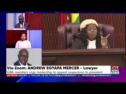 Suspension of The Chief Justice: GBA members urge leadership to appeal suspension to Pres. Mahama