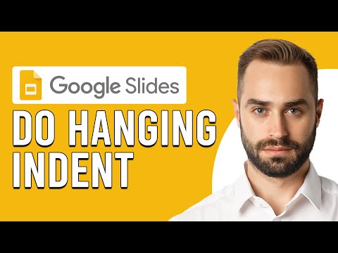 How To Do Hanging Indent On Google Slides (How To Create Hanging Indent On Google Slides)