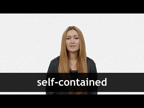SELF-CONTAINED definition and meaning | Collins English Dictionary
