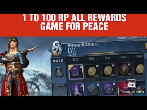 Game for peace season 8 royal pass all rewards