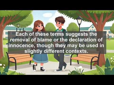 IELTS 8.0 Vocabulary Lesson: Acquittal - Meaning, Common errors, Synonyms and Antonyms