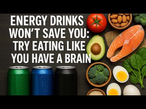 Energy Drinks Won’t Save You: Try Eating Like You Have a Brain