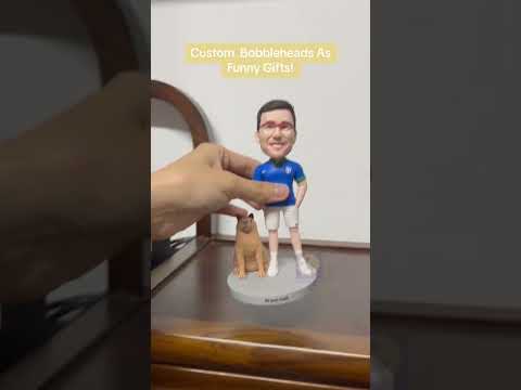 Fully Custom Bobbleheads From Photo -Custom Pet Bobblehead -Figure Bobblehead