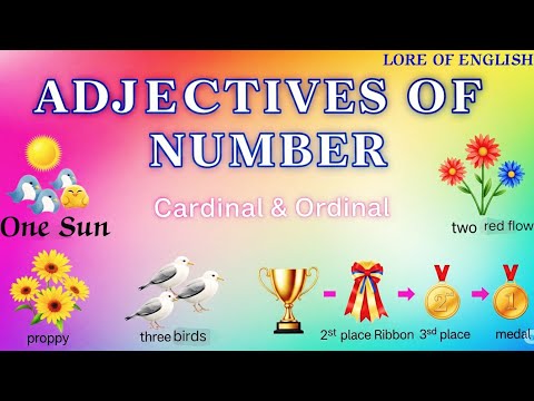 Adjective of Number@ShrishtiEnglishclasses |Numeral Adjective |Adjective of Number in English Gramma