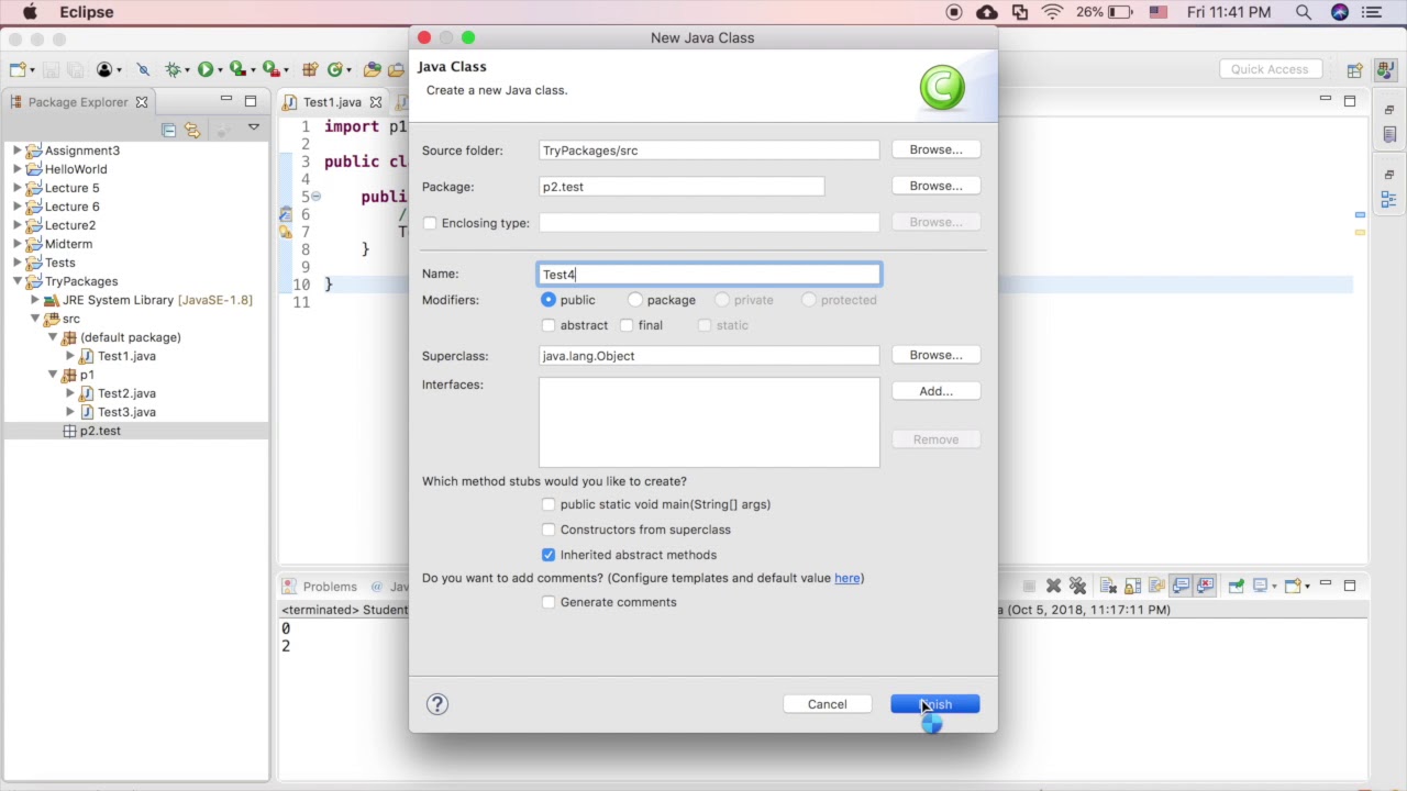 Using Packages to Organize Java Programs