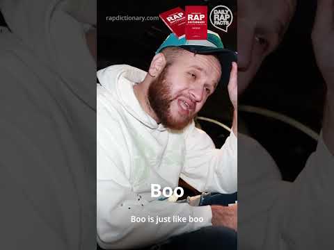 Meaning of "Boo" with Road Runner | Rap Dictionary Book