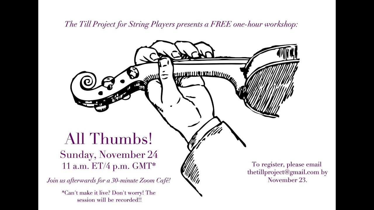 All Thumbs! (Workshop only)