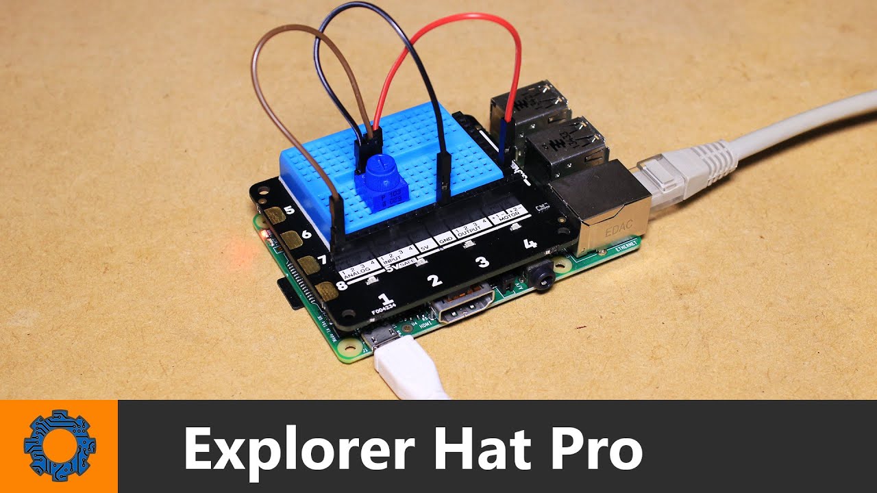 Raspberry Pi - Explorer Hat Pro