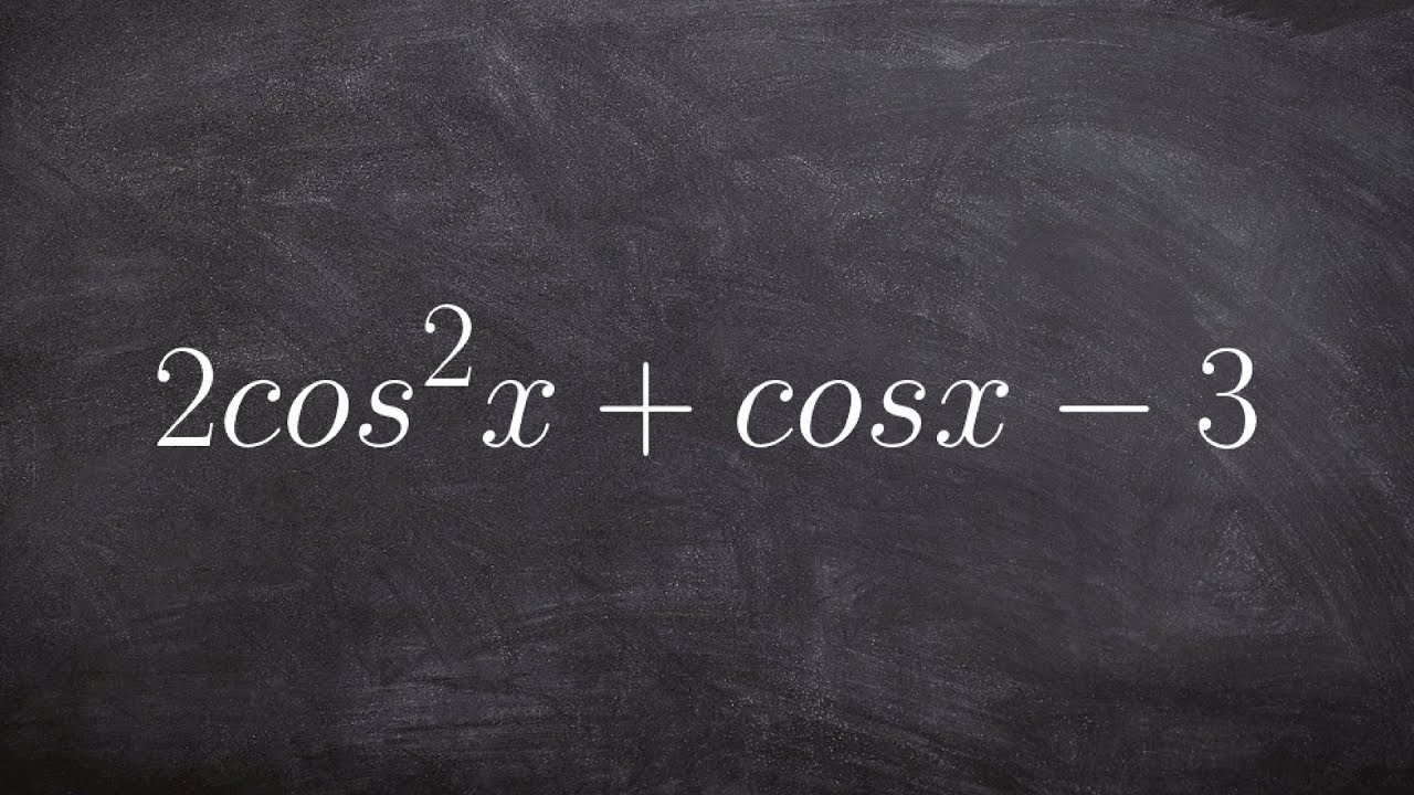 Simplify a trigonometric expression by factoring
