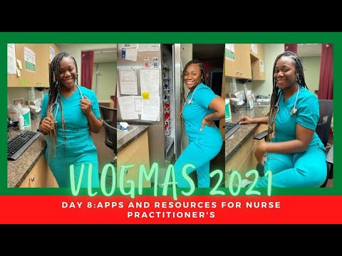 Apps, Books, and Online Resources for New Nurse Practitioner | Vlogmas 2021 Day 8