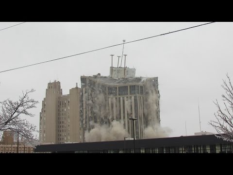Psychos Destroy Building Flint Michigan 810