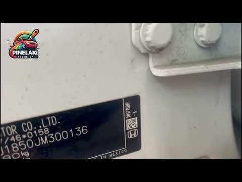 Honda HRV 2013 2022 Paint Color Code Location