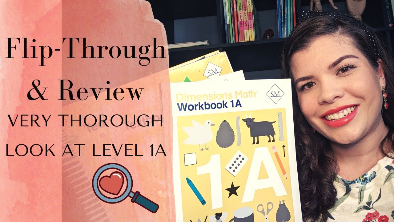 SINGAPORE DIMENSIONS MATH - 1A | FLIP-THROUGH & REVIEW