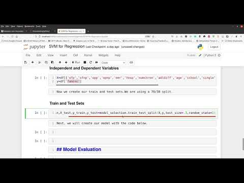 Support Vector Machines Regression with Python VIDEO | educational ...