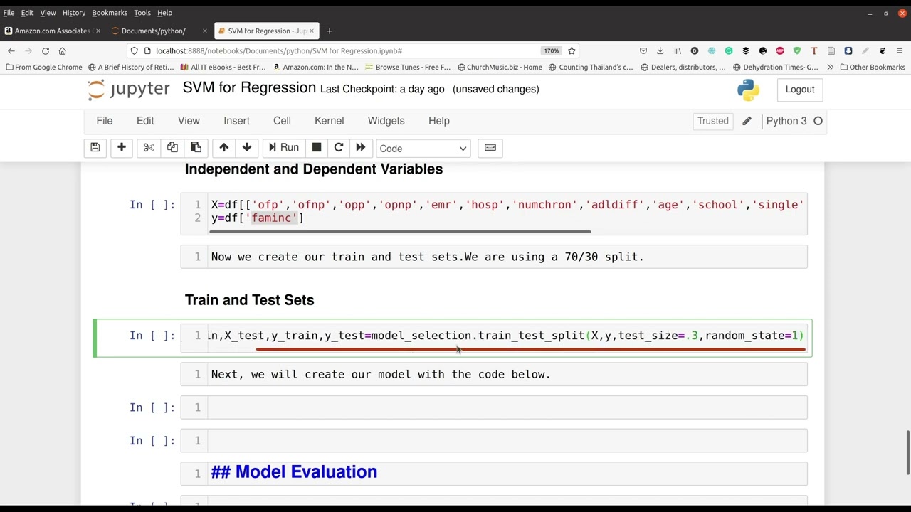 Support Vector Machines Regression with Python